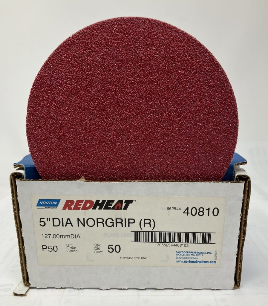 RedHeat 50 Grit 5″ Disc 40810 – Pro Wood Floor Supply Inc