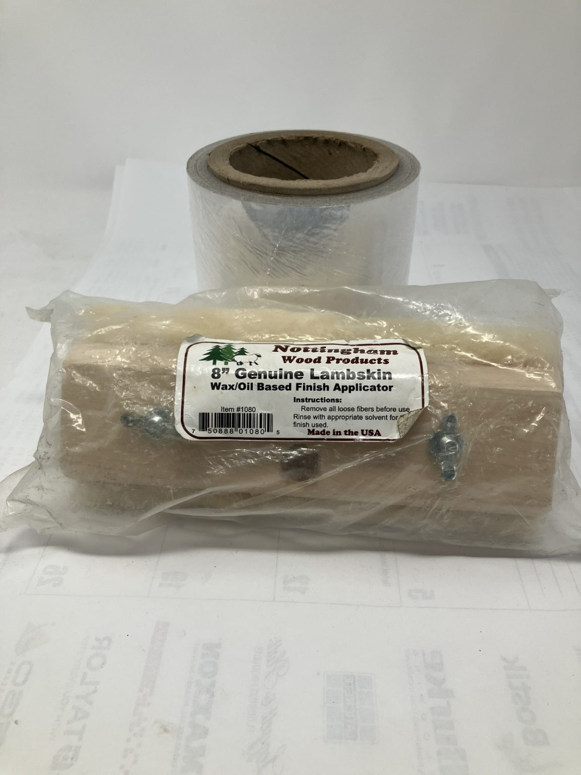 8″ Lamb Skin Block & Pad 1080 – Pro Wood Floor Supply Inc